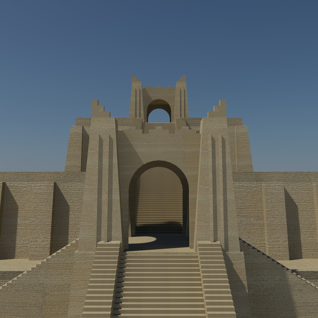 3ds ziggurat pyramid