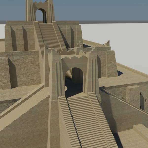 3ds ziggurat pyramid
