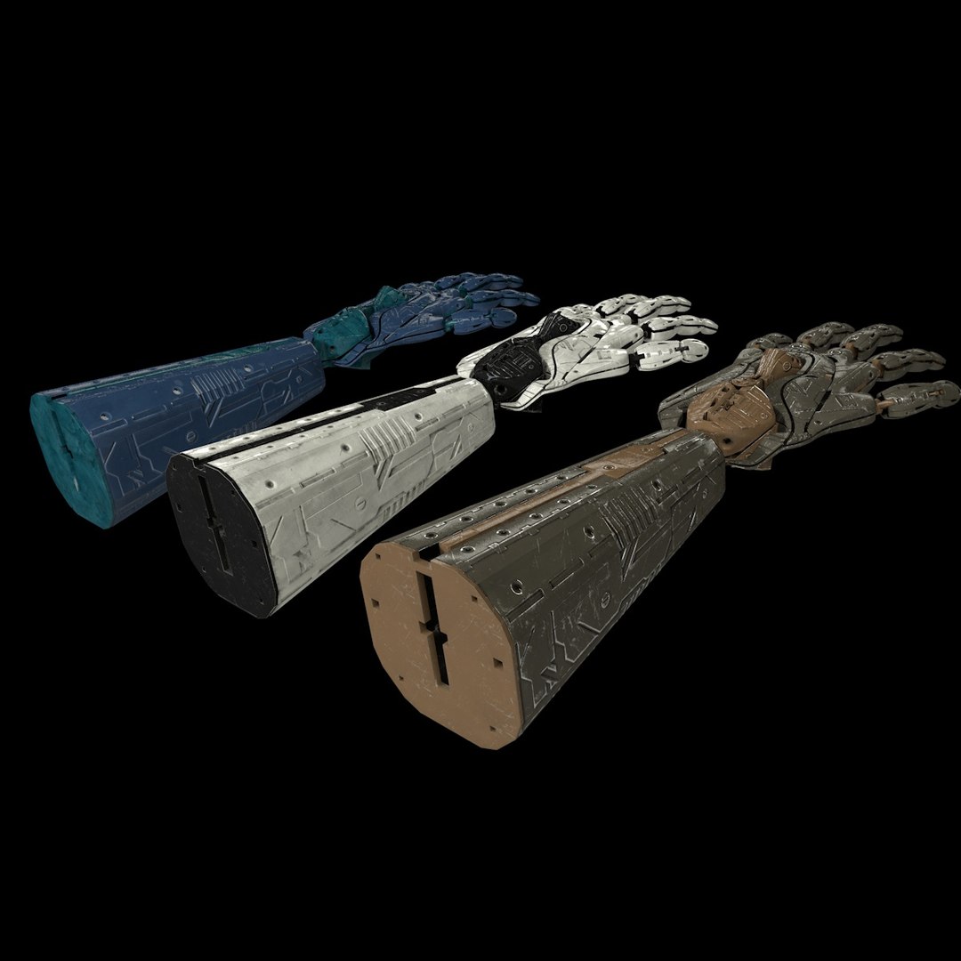 3d Model Robot Hand Bot