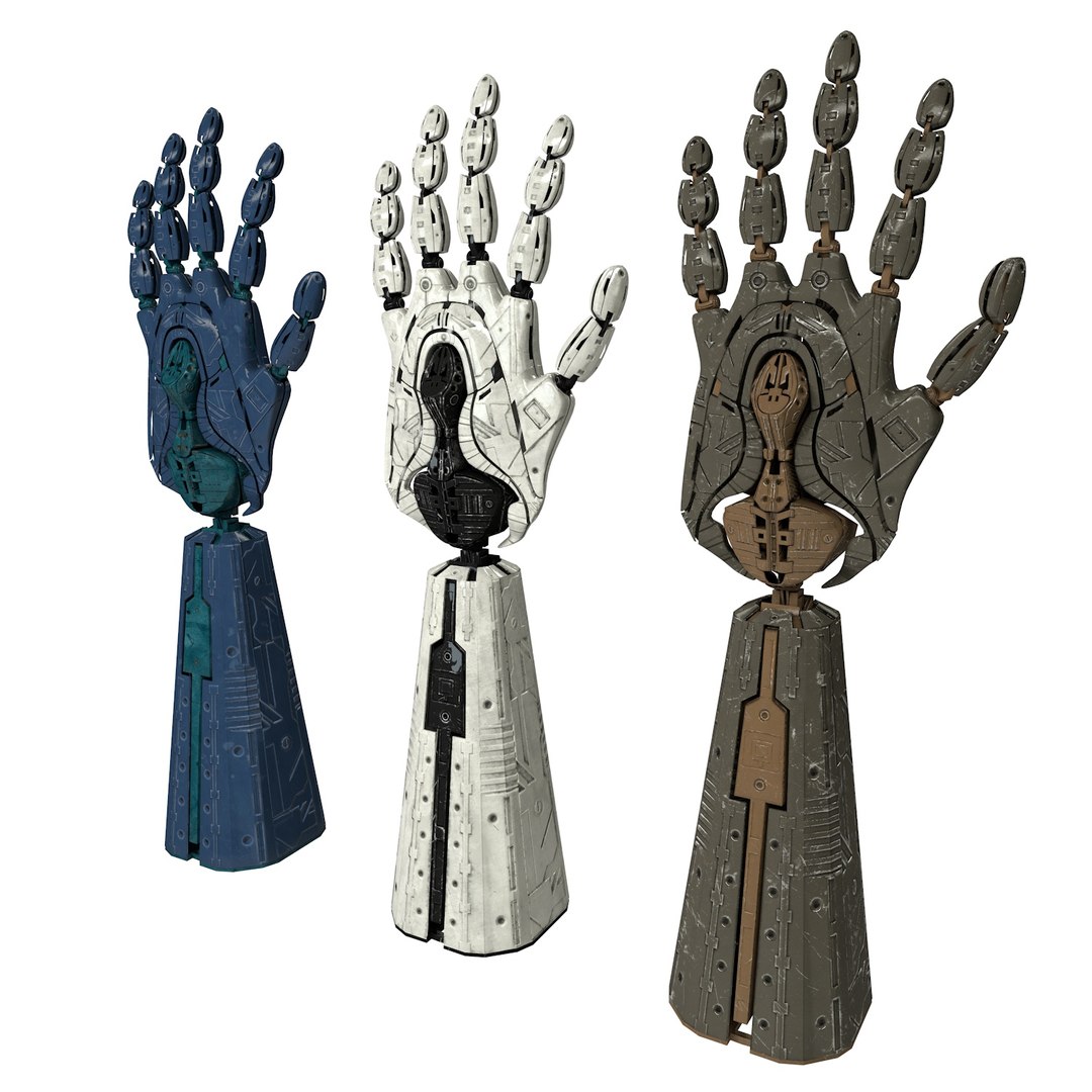 3d Model Robot Hand Bot