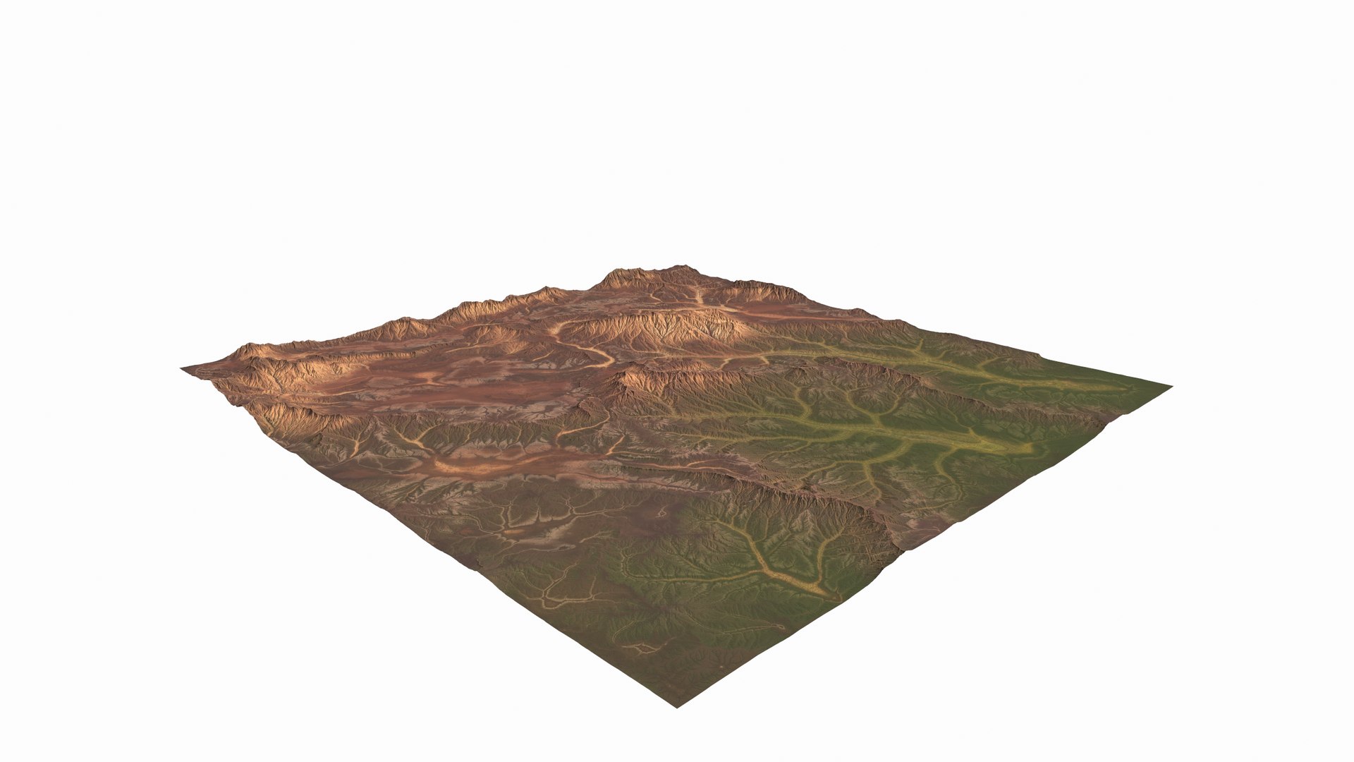 Mountain range v1 3D model - TurboSquid 1987896