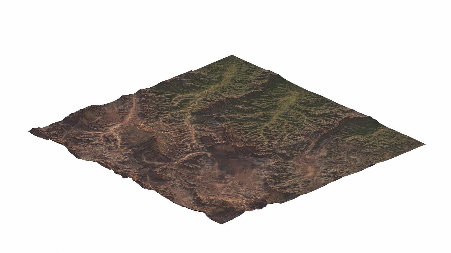 Mountain range v1 3D model - TurboSquid 1987896