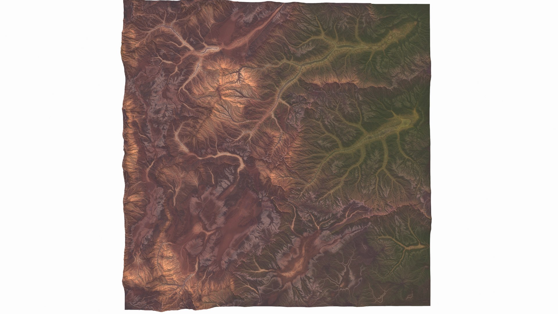 Mountain range v1 3D model - TurboSquid 1987896