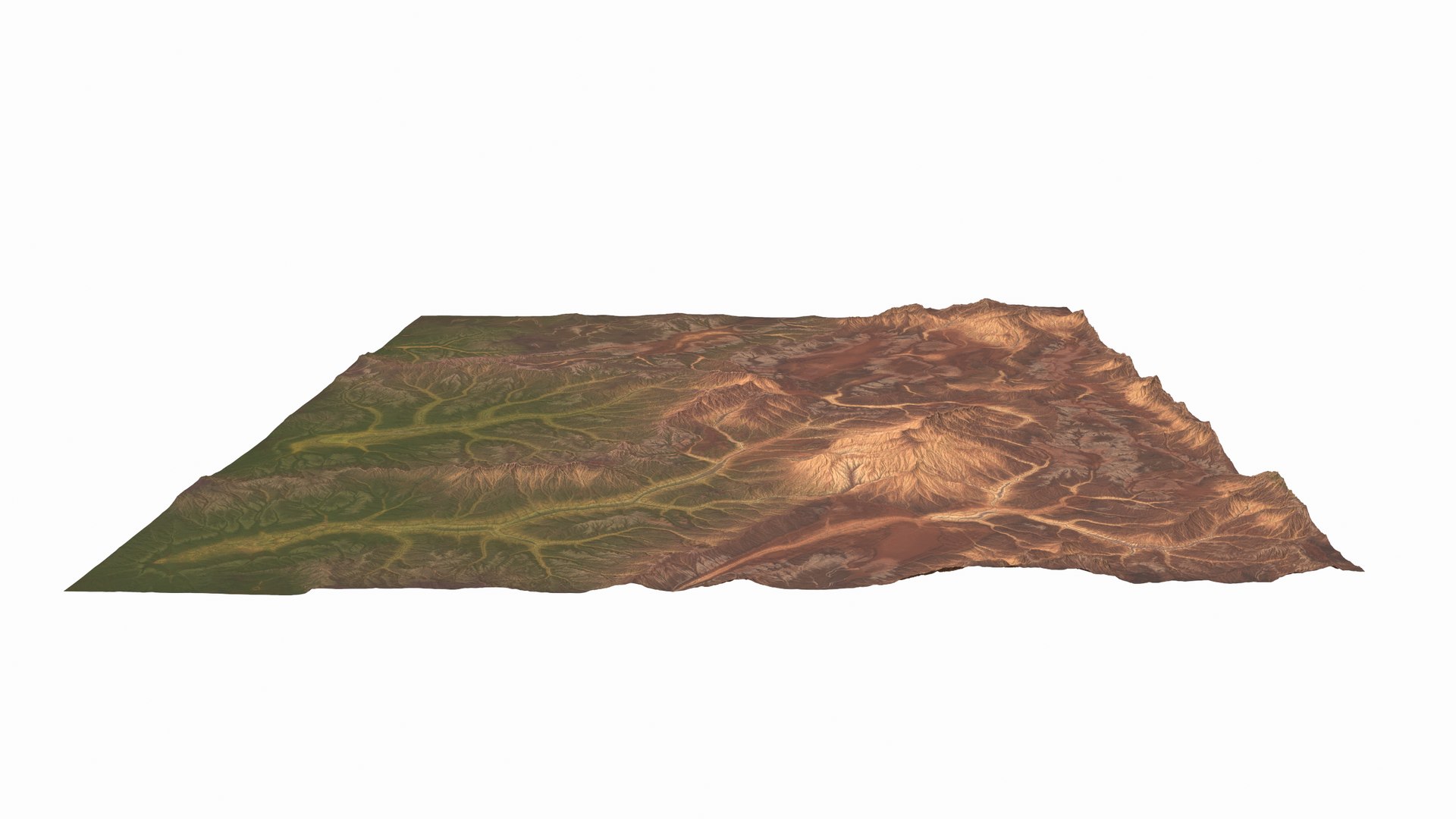 Mountain range v1 3D model - TurboSquid 1987896
