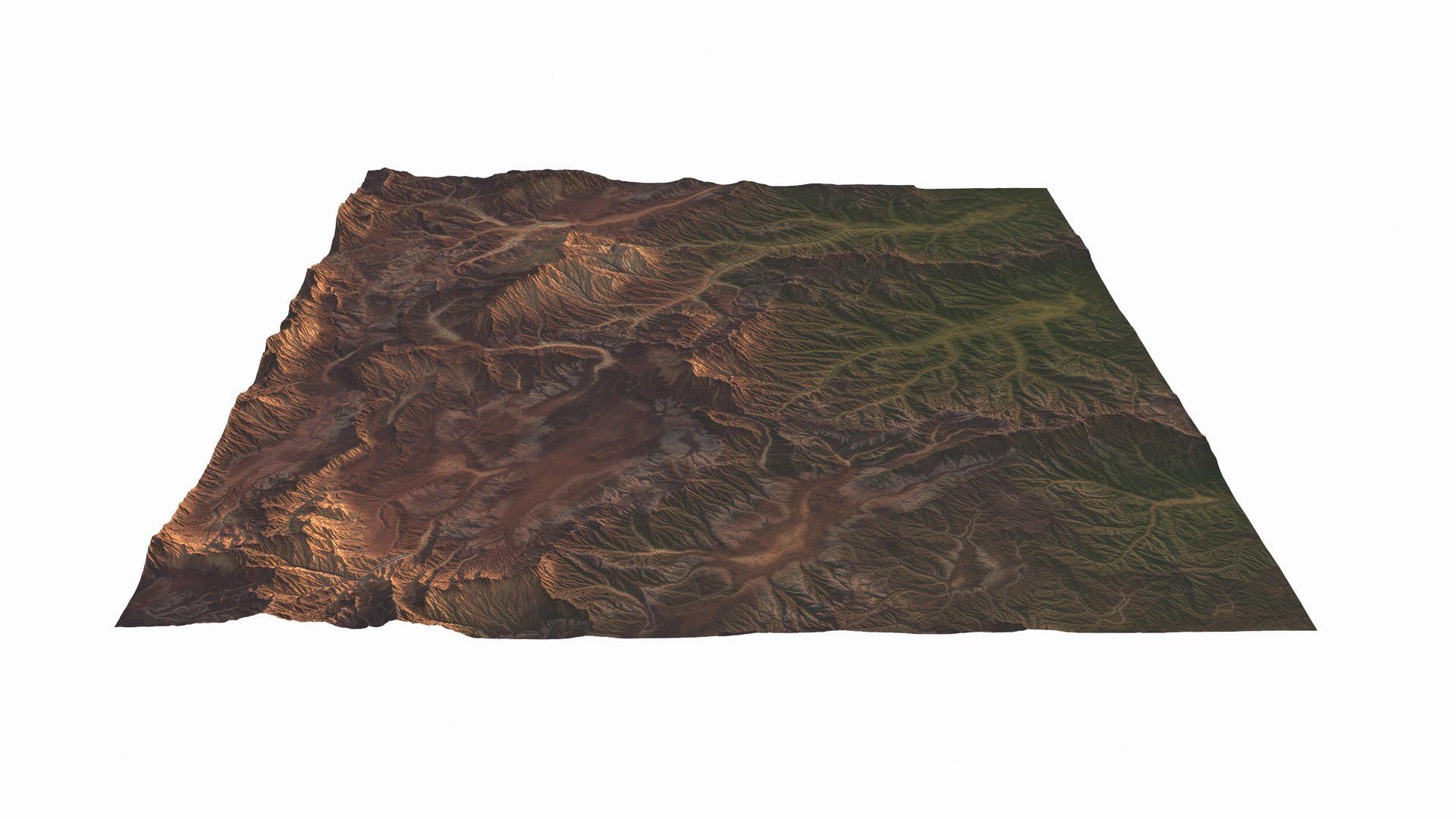 Mountain range v1 3D model - TurboSquid 1987896