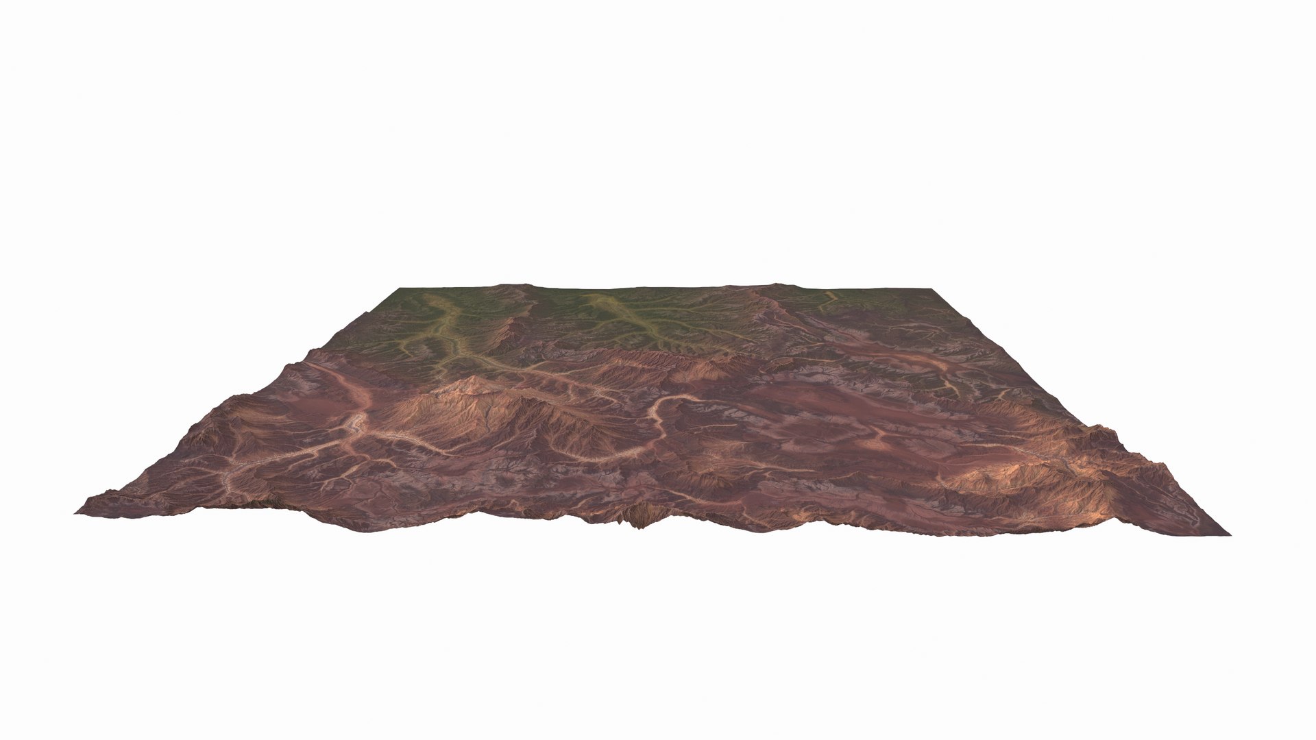 Mountain range v1 3D model - TurboSquid 1987896