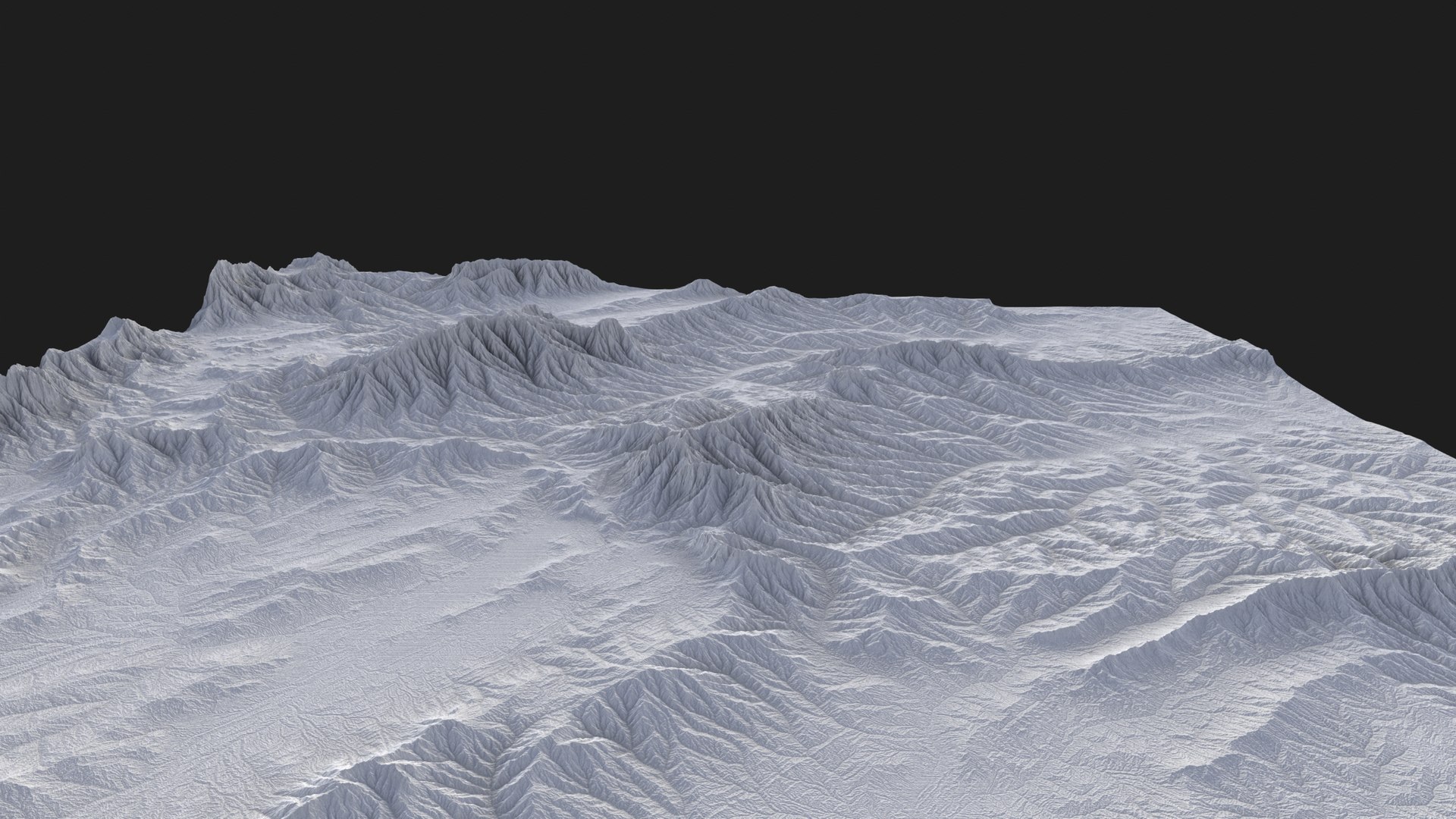 Mountain range v1 3D model - TurboSquid 1987896