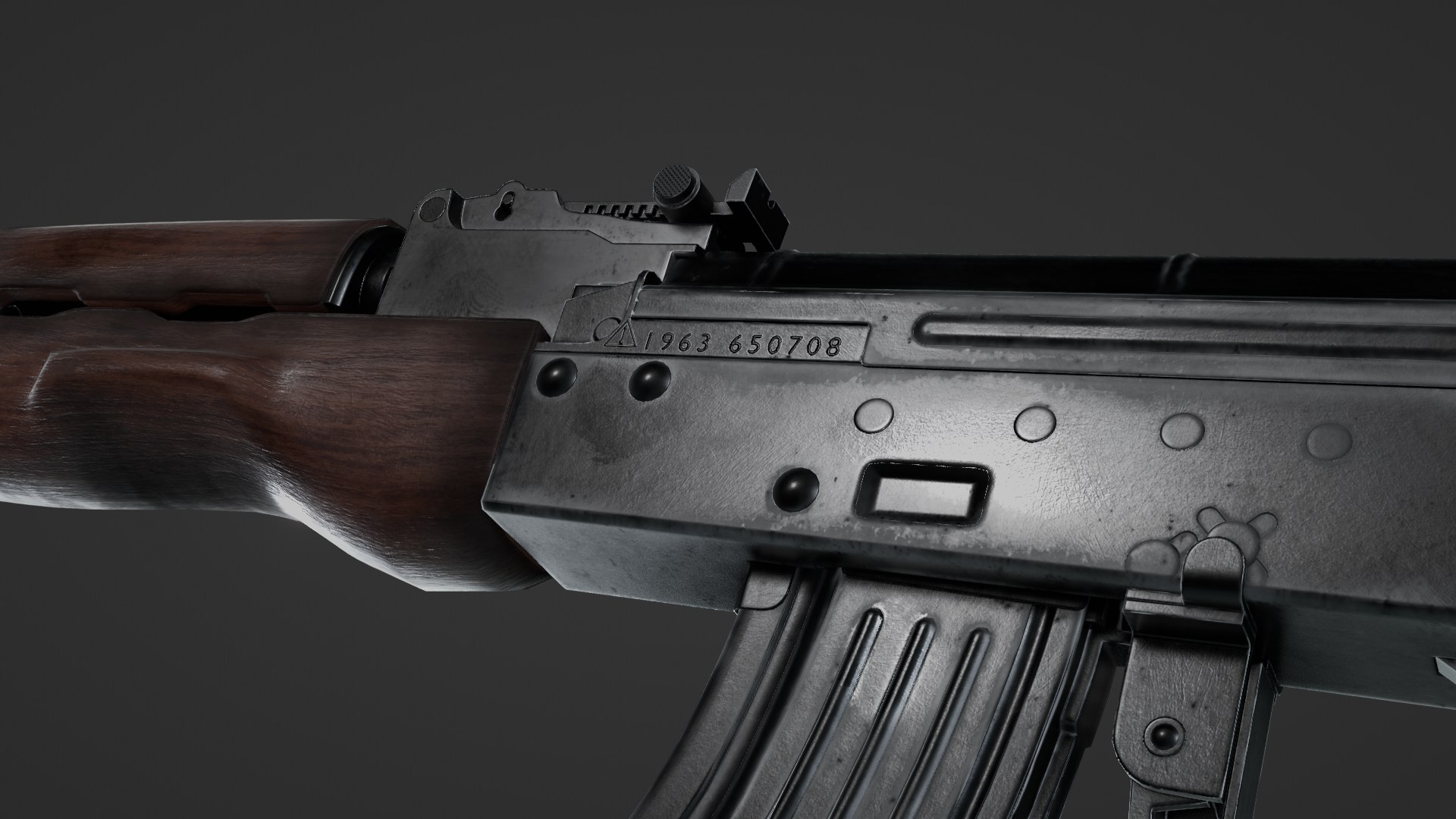 3D AKM Model - TurboSquid 2323335