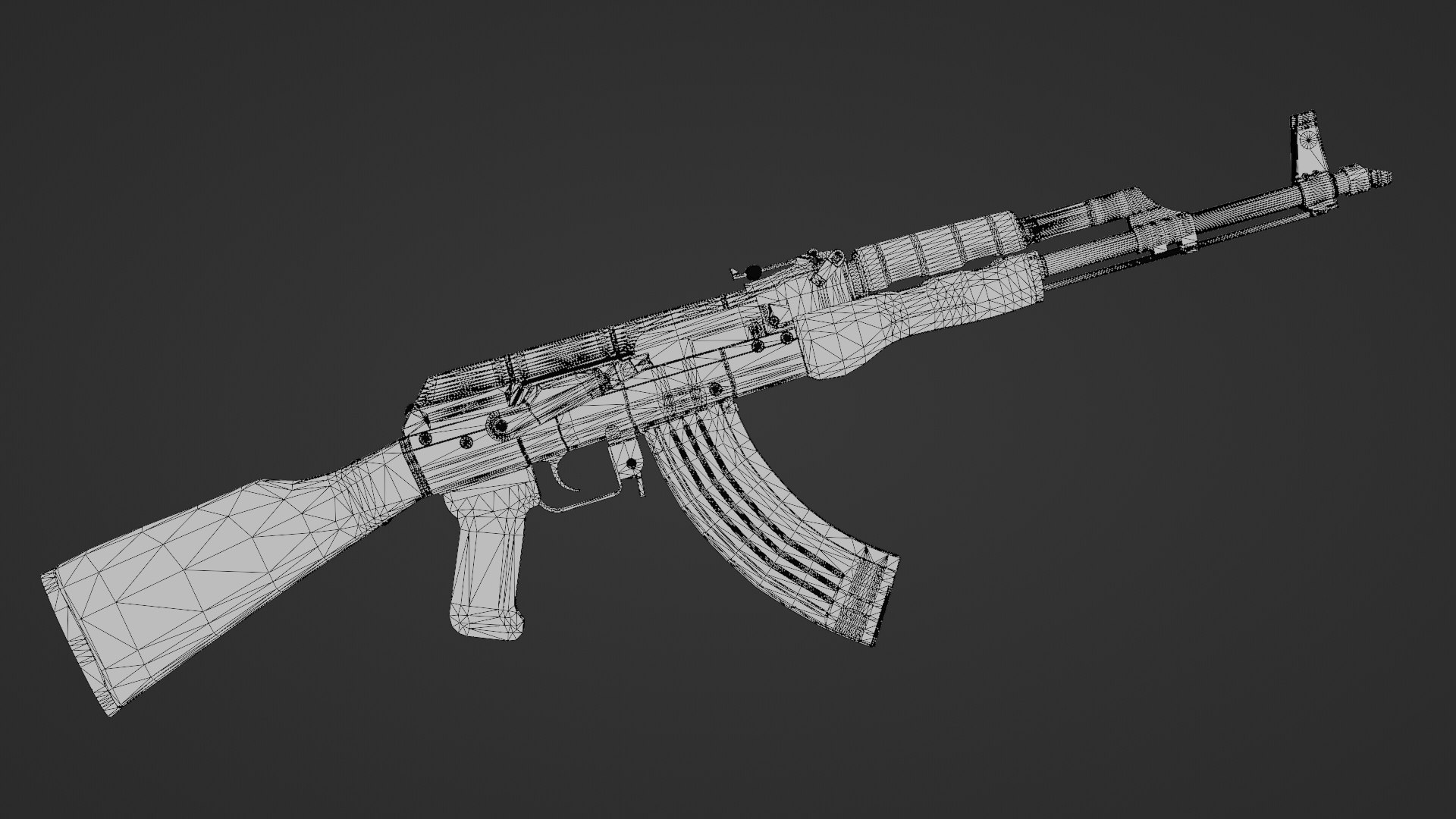 3D AKM Model - TurboSquid 2323335