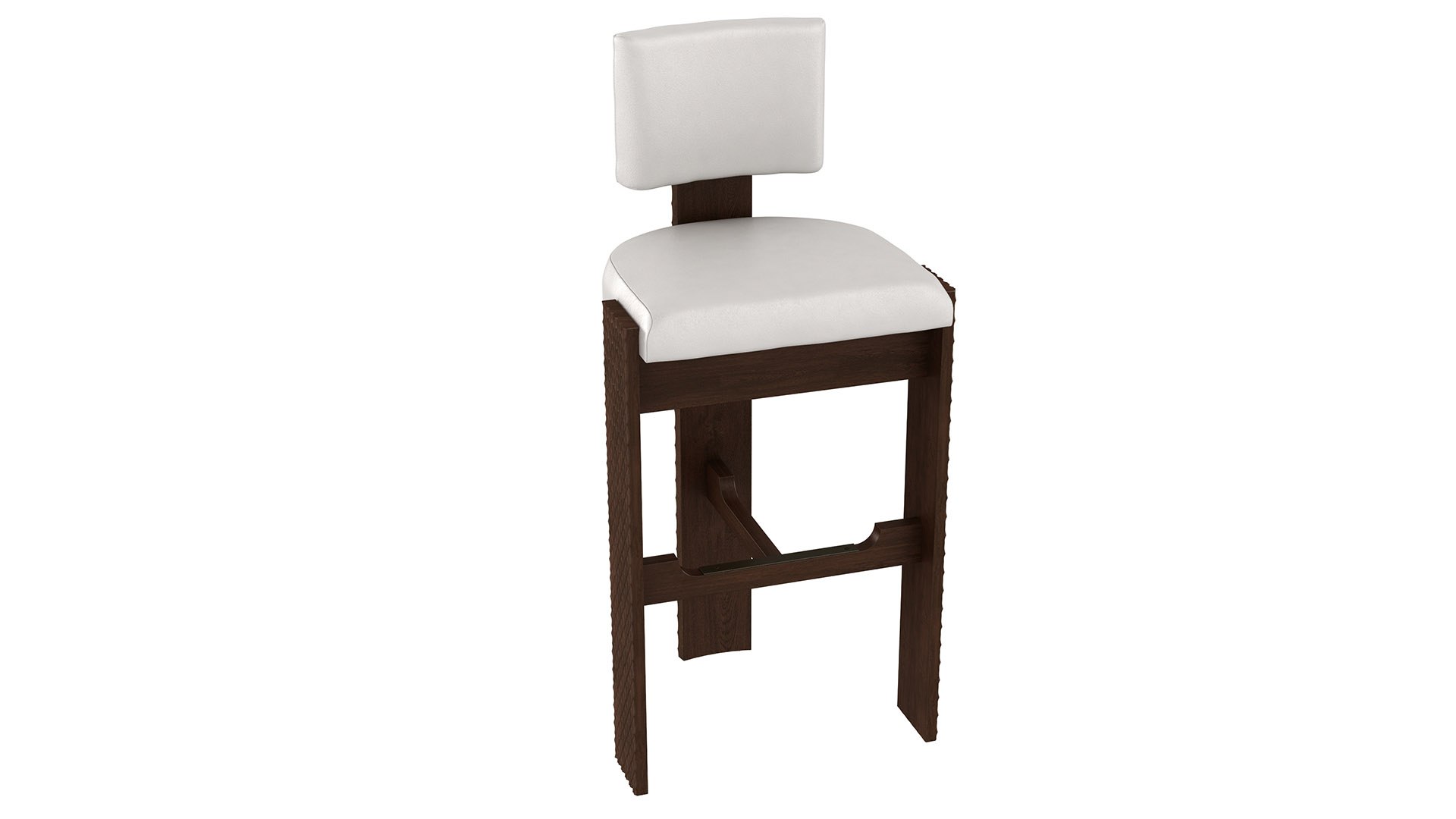 3D Model Cuff Studio C Back Armless Stool - TurboSquid 2306187