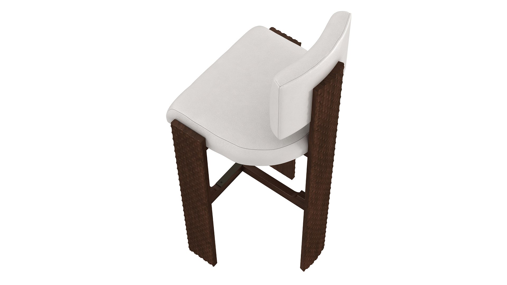3D Model Cuff Studio C Back Armless Stool - TurboSquid 2306187