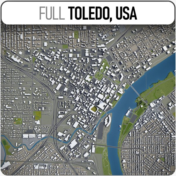 3D Detroit Models | TurboSquid