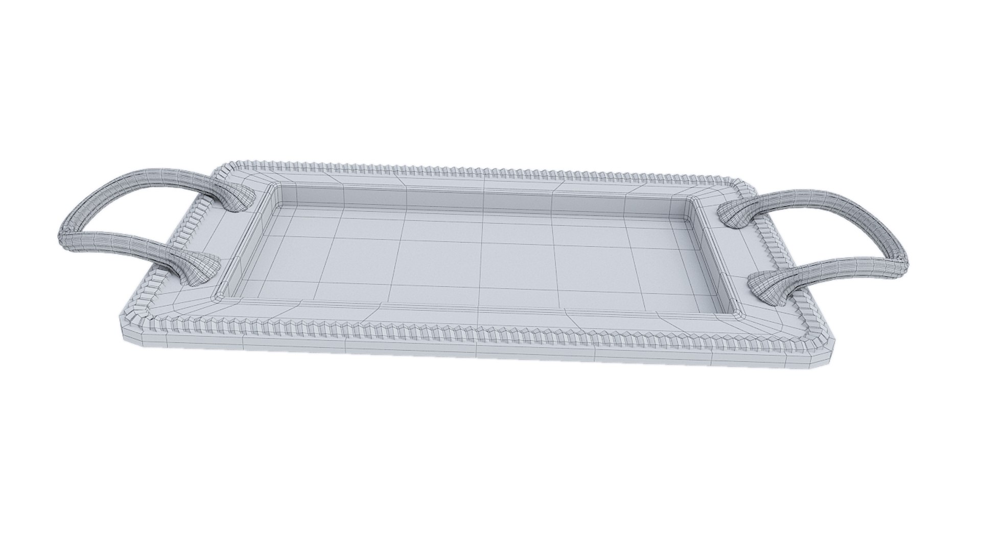Tray 3D Model - TurboSquid 1882537