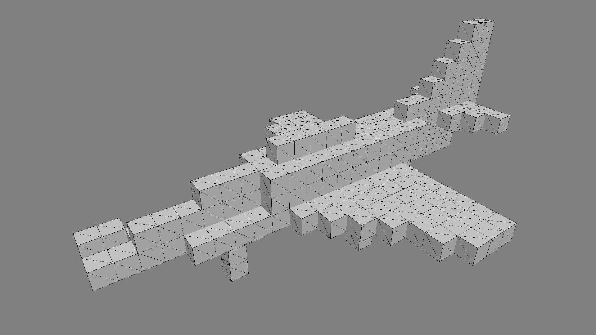 14 Pixelated aircrafts - US Navy 3D model - TurboSquid 2007507