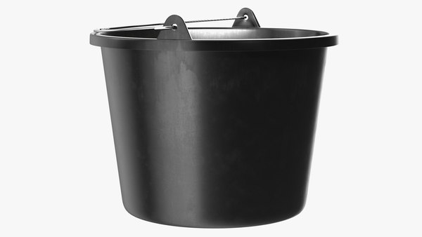 Construction bucket 20l model - TurboSquid 1637321