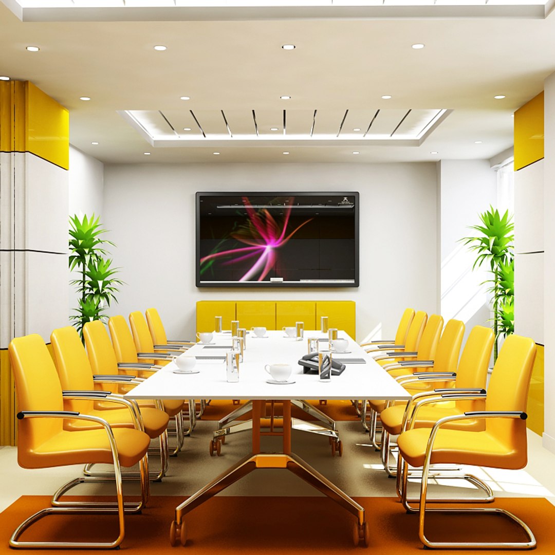 3d Model Office Boardroom Interior