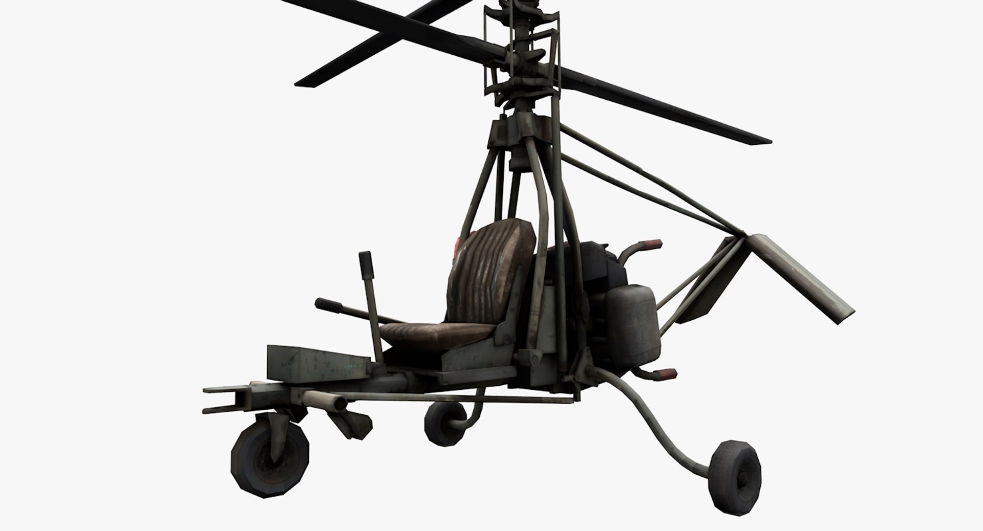 Gyrocopter 3D Model - TurboSquid 1175436