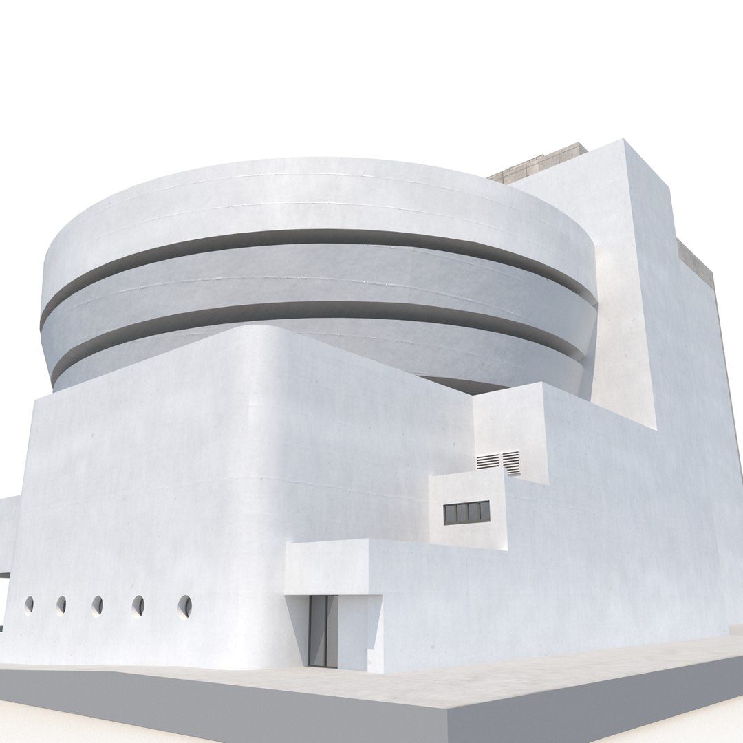Solomon R Guggenheim Museum 3d Model