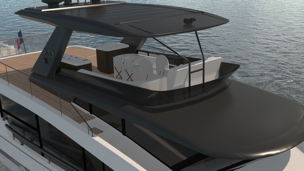 modelo 3d Simulación dinámica del yate Prestige X70 - TurboSquid 2134613
