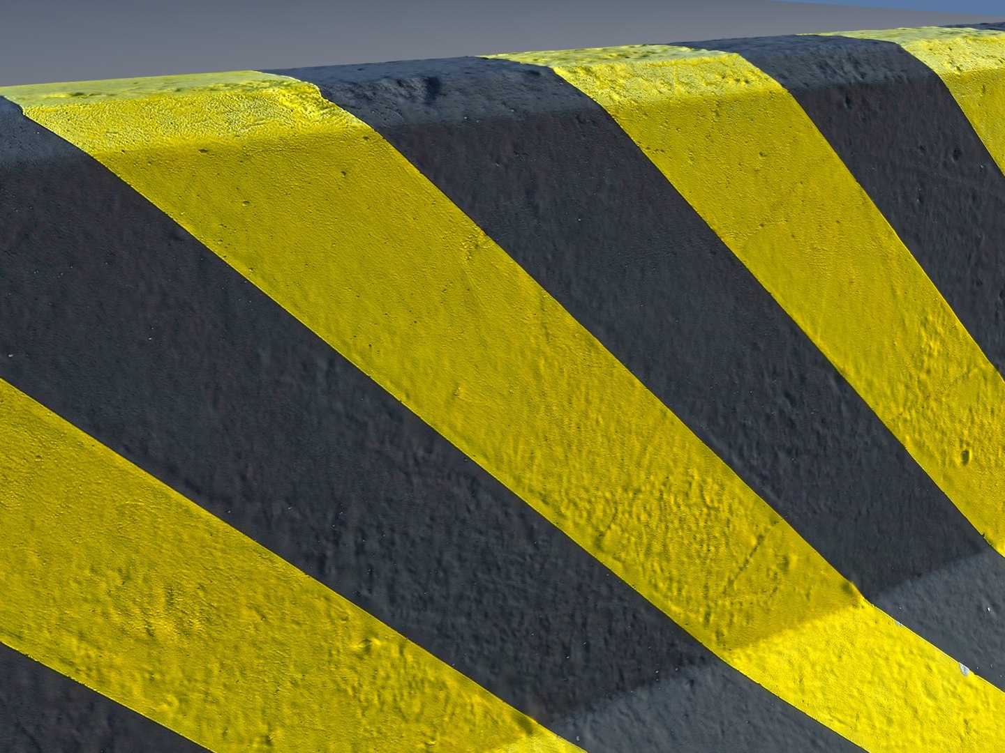 Concrete Barrier Scan 8k 3D Model - TurboSquid 1439218