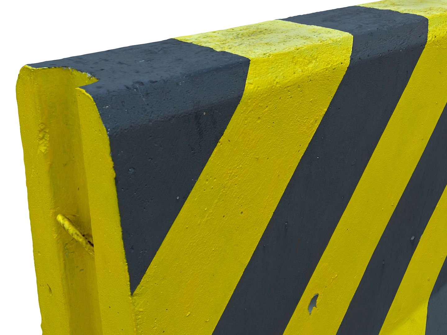 Concrete Barrier Scan 8k 3D Model - TurboSquid 1439218