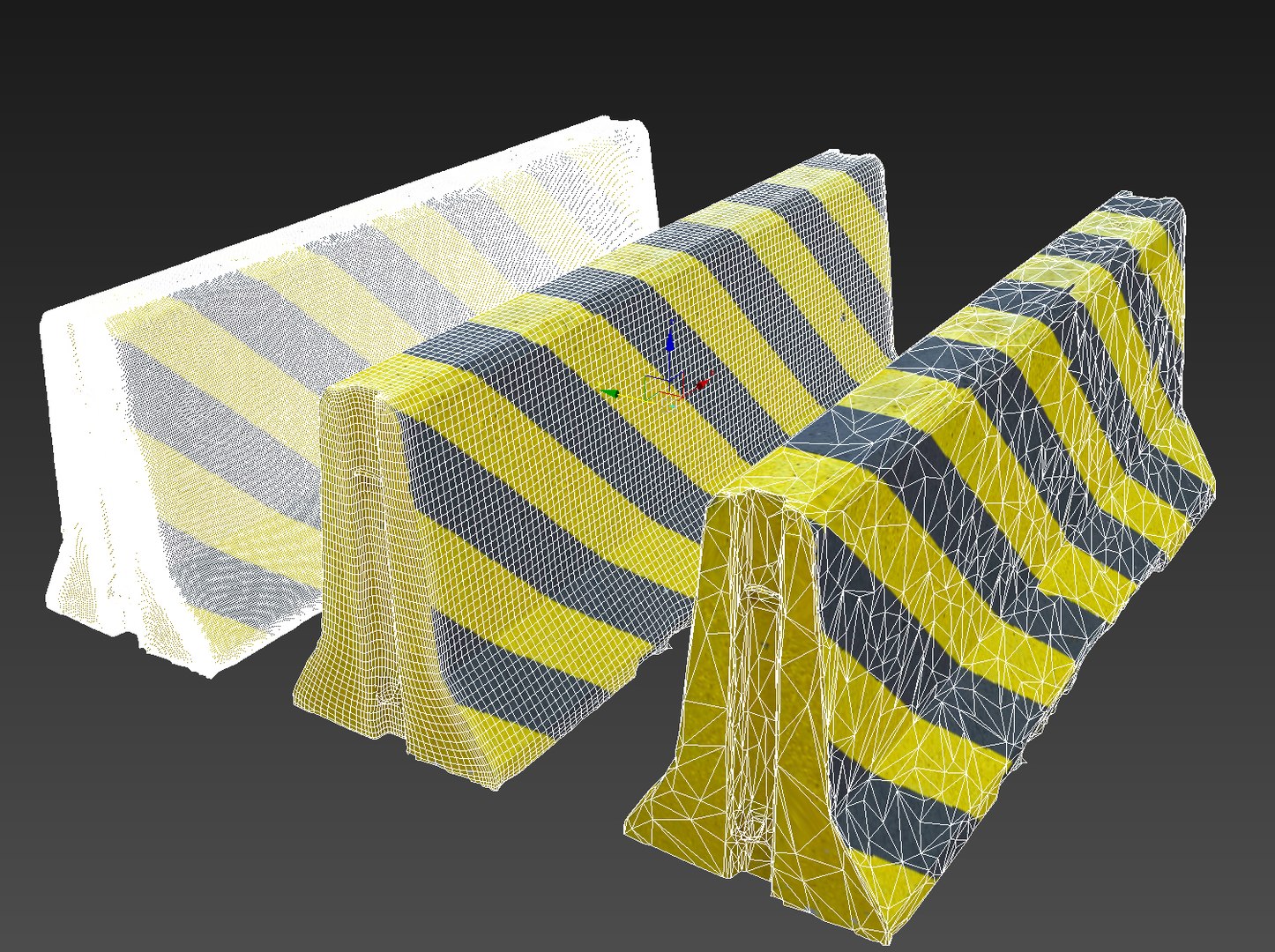 Concrete Barrier Scan 8k 3D Model - TurboSquid 1439218