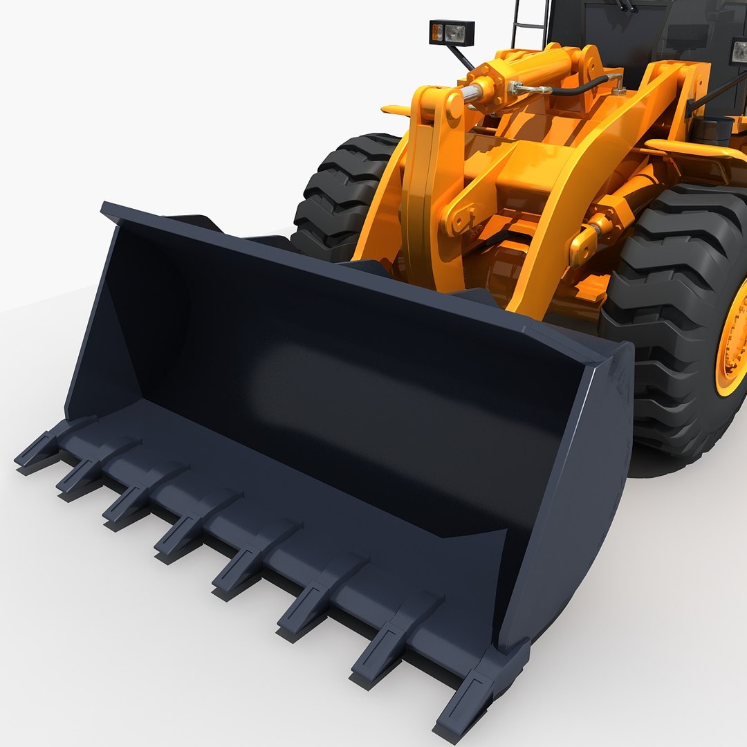 Wheel Loader 3D Model - TurboSquid 1344118