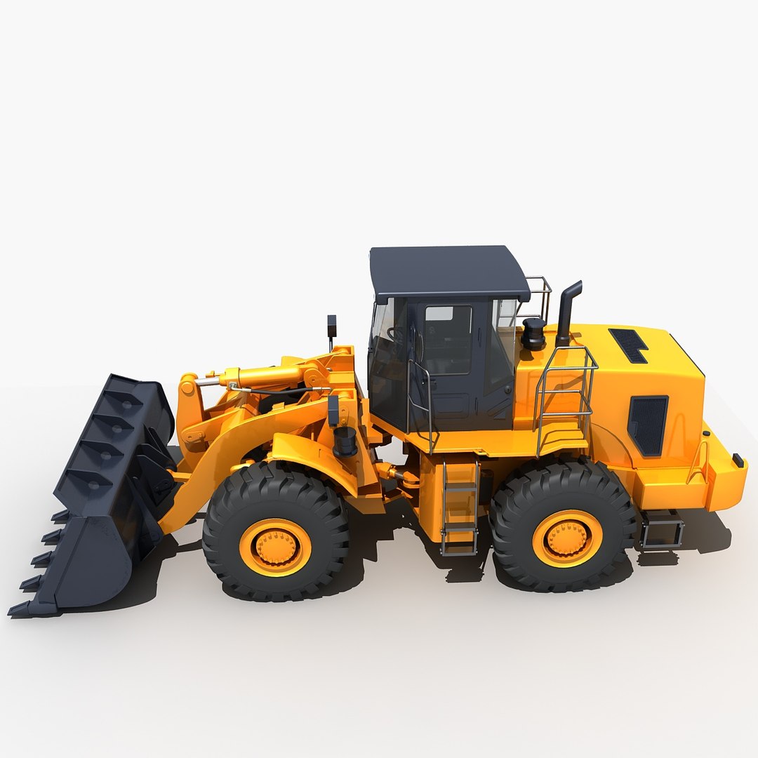 Wheel Loader 3D Model - TurboSquid 1344118
