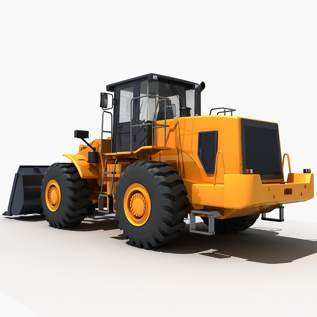 Wheel Loader 3D Model - TurboSquid 1344118