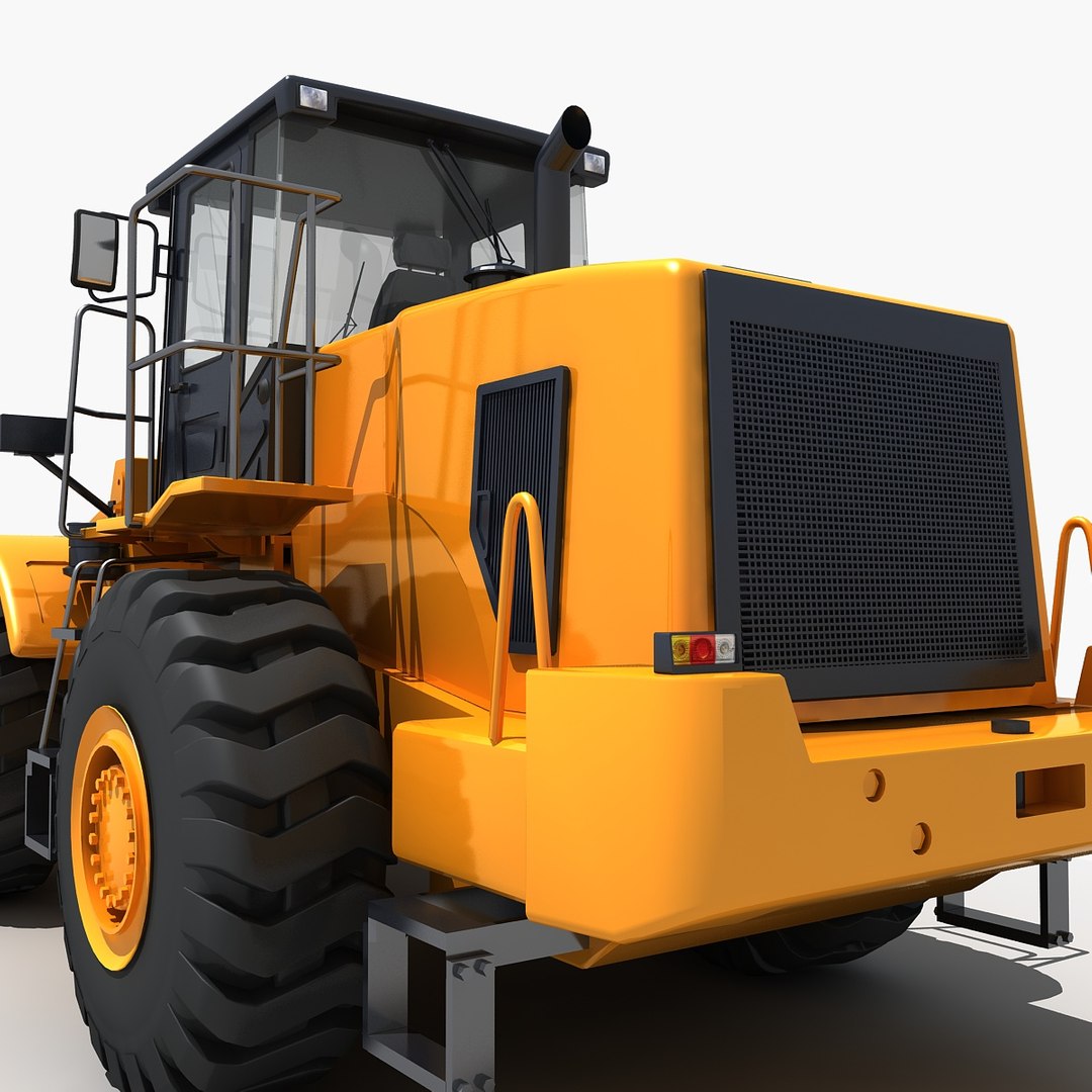 Wheel Loader 3D Model - TurboSquid 1344118