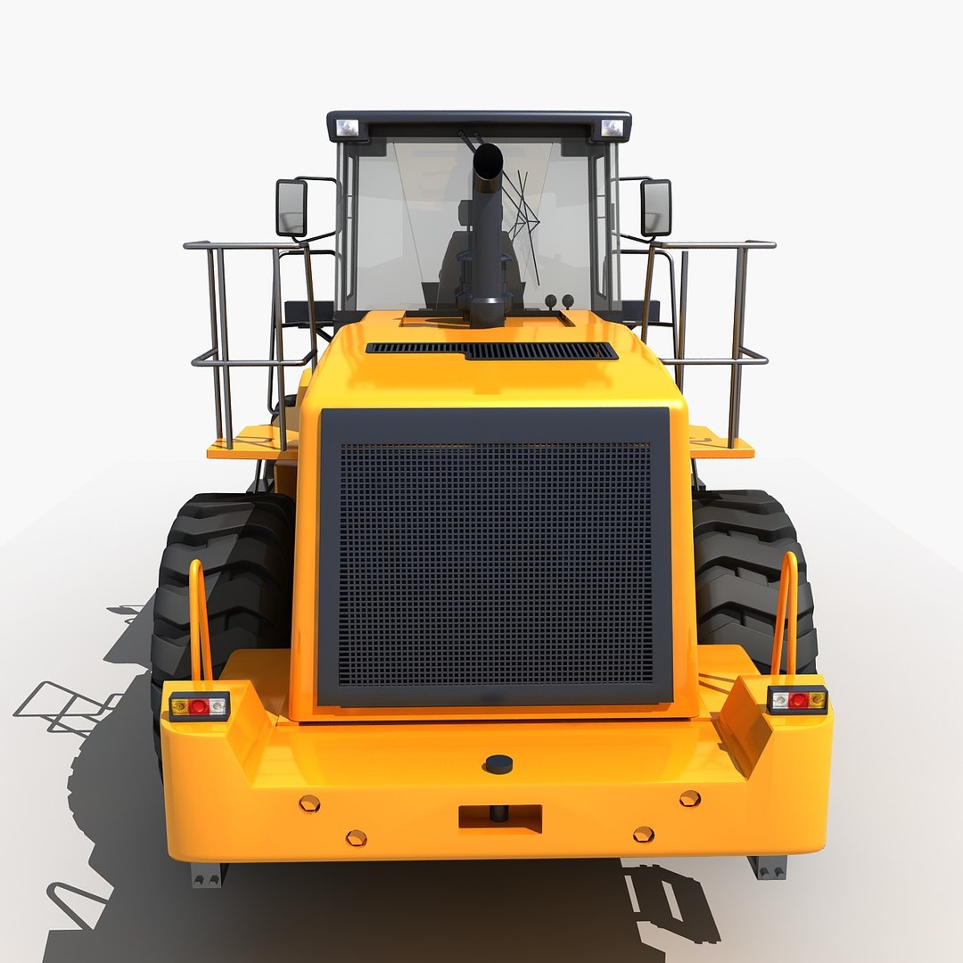 Wheel Loader 3D Model - TurboSquid 1344118