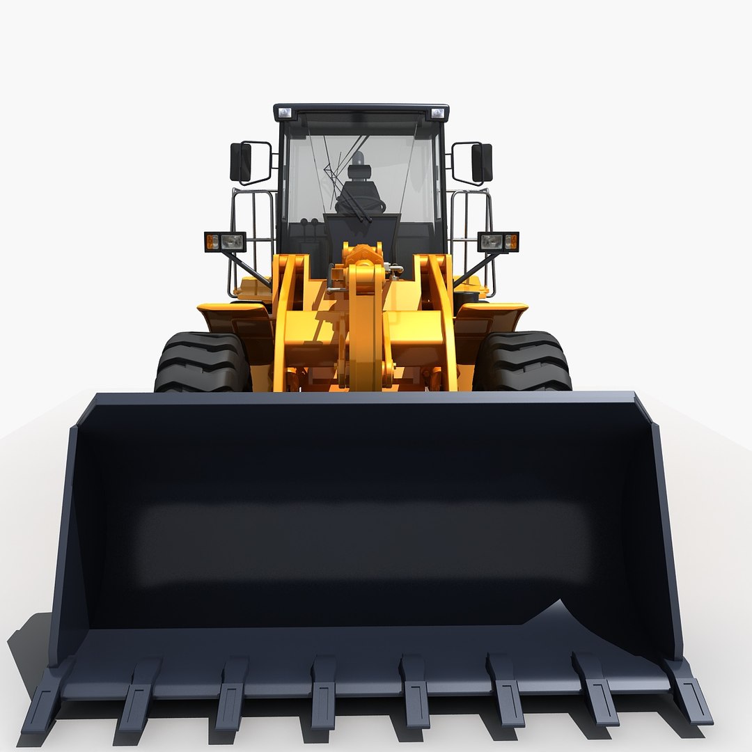 Wheel Loader 3D Model - TurboSquid 1344118