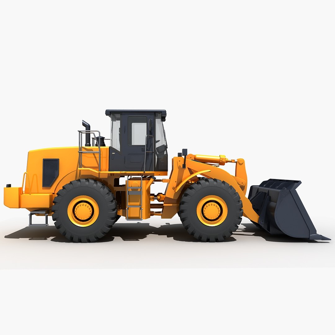 Wheel Loader 3D Model - TurboSquid 1344118