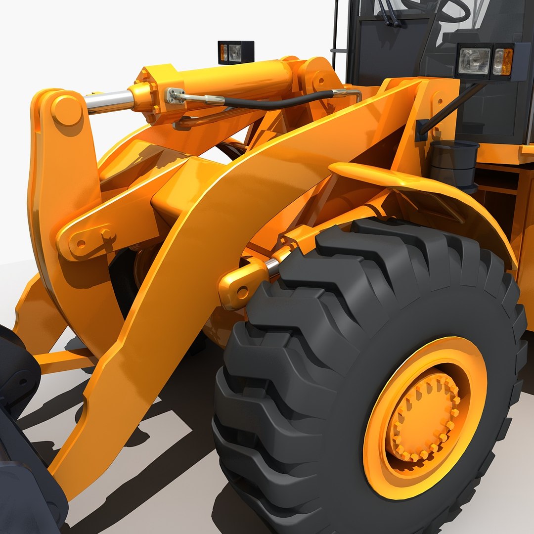 Wheel Loader 3D Model - TurboSquid 1344118