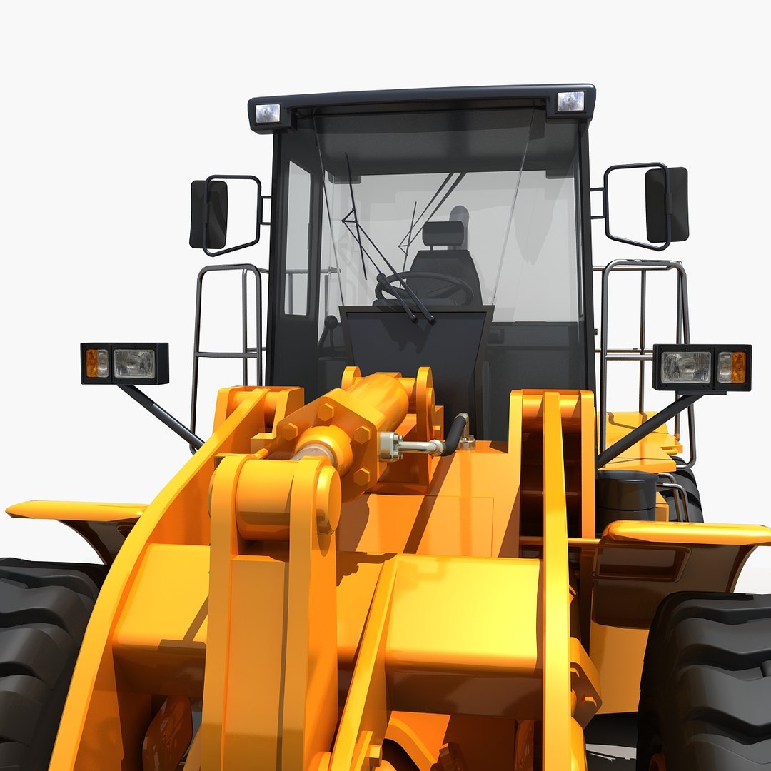 Wheel Loader 3D Model - TurboSquid 1344118