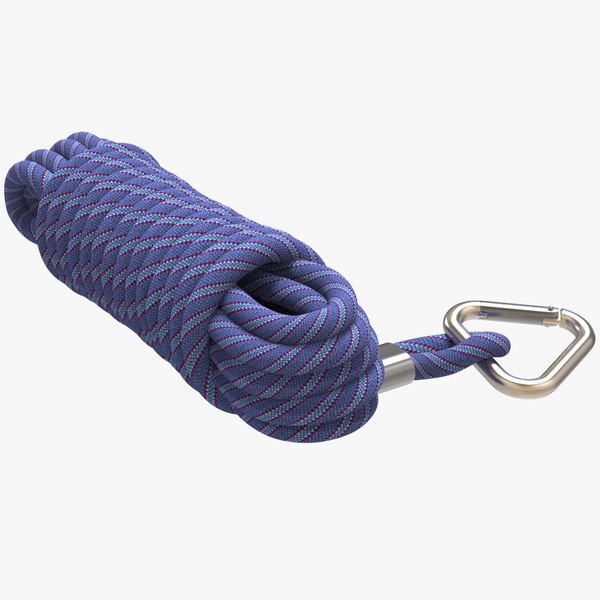 3D model climbing rope roll v2 - TurboSquid 1635031