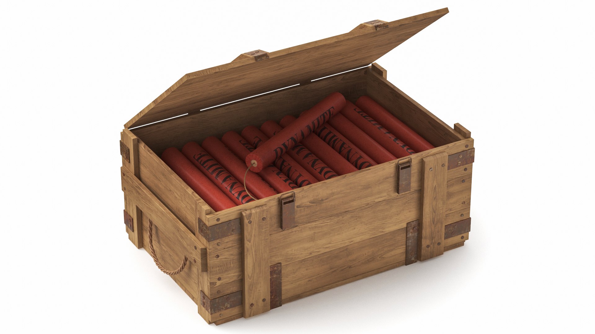Dynamite Crate model - TurboSquid 2129244