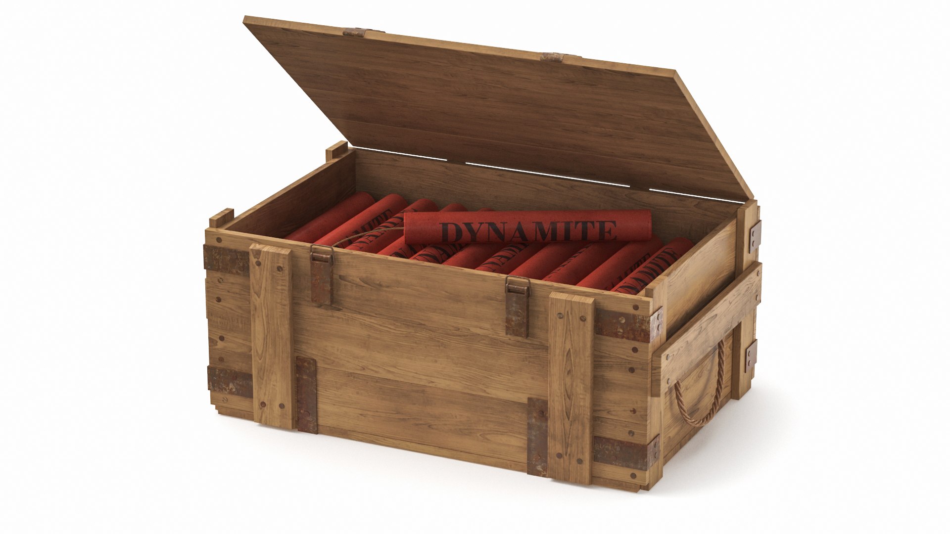 Dynamite Crate model - TurboSquid 2129244