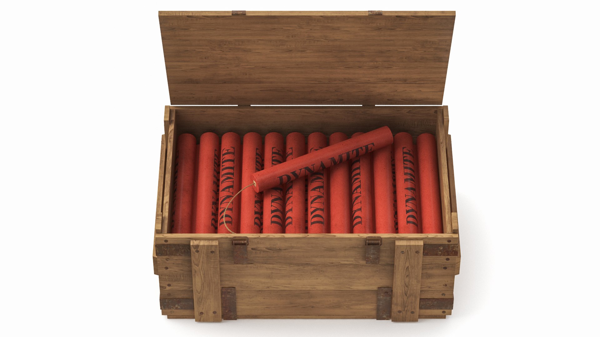 Dynamite Crate model - TurboSquid 2129244