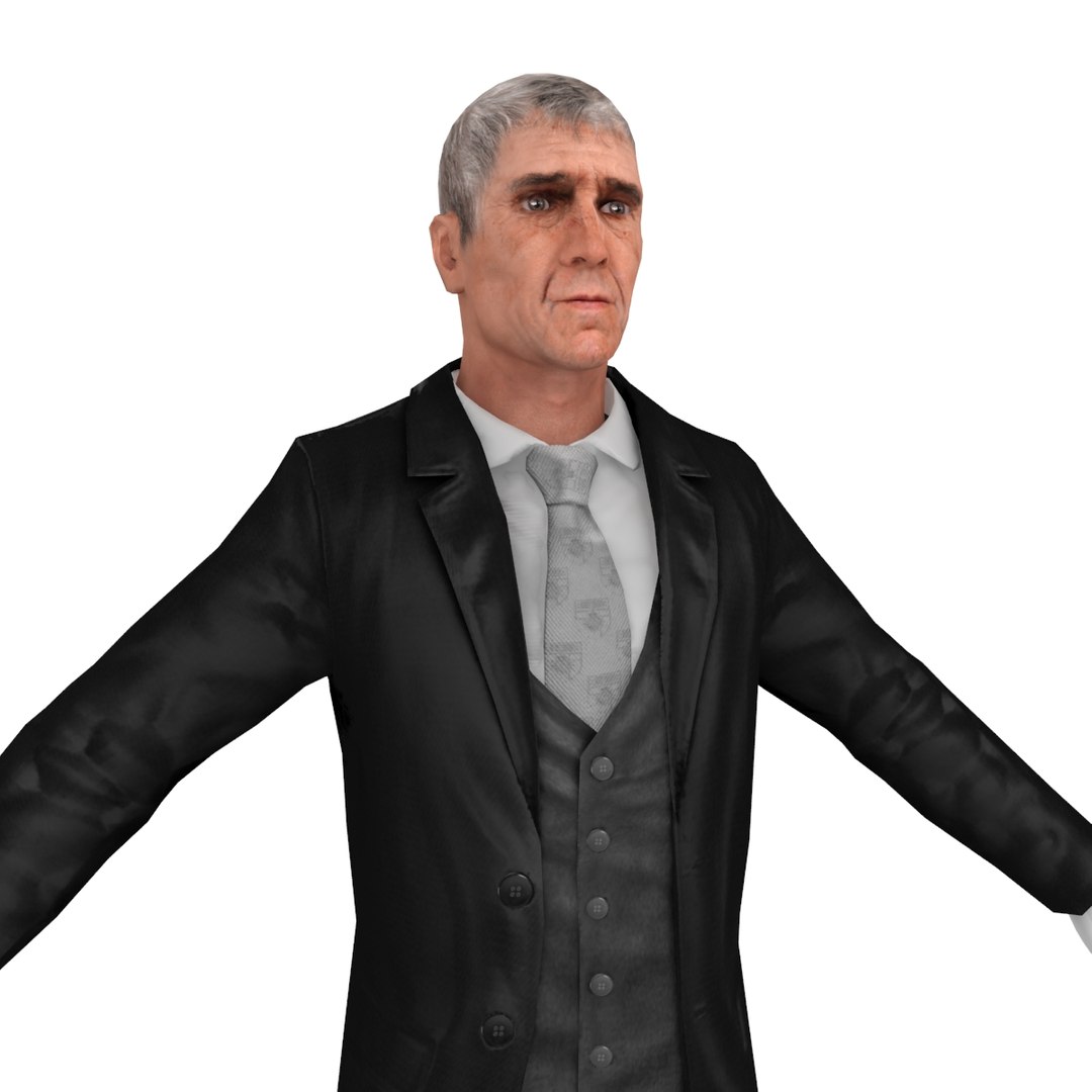 Butler 3D Model - TurboSquid 1289201