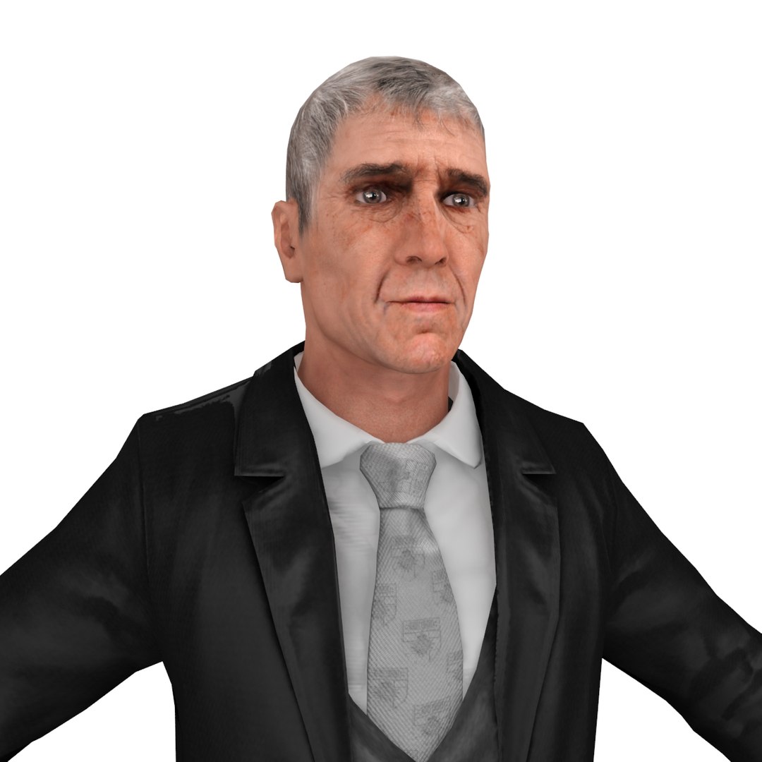 Butler 3D model - TurboSquid 1289201