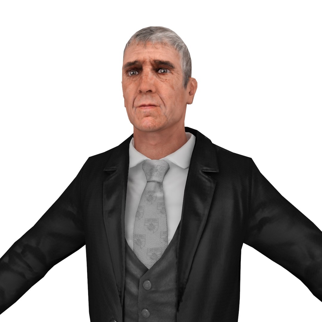 Butler 3D Model - TurboSquid 1289201