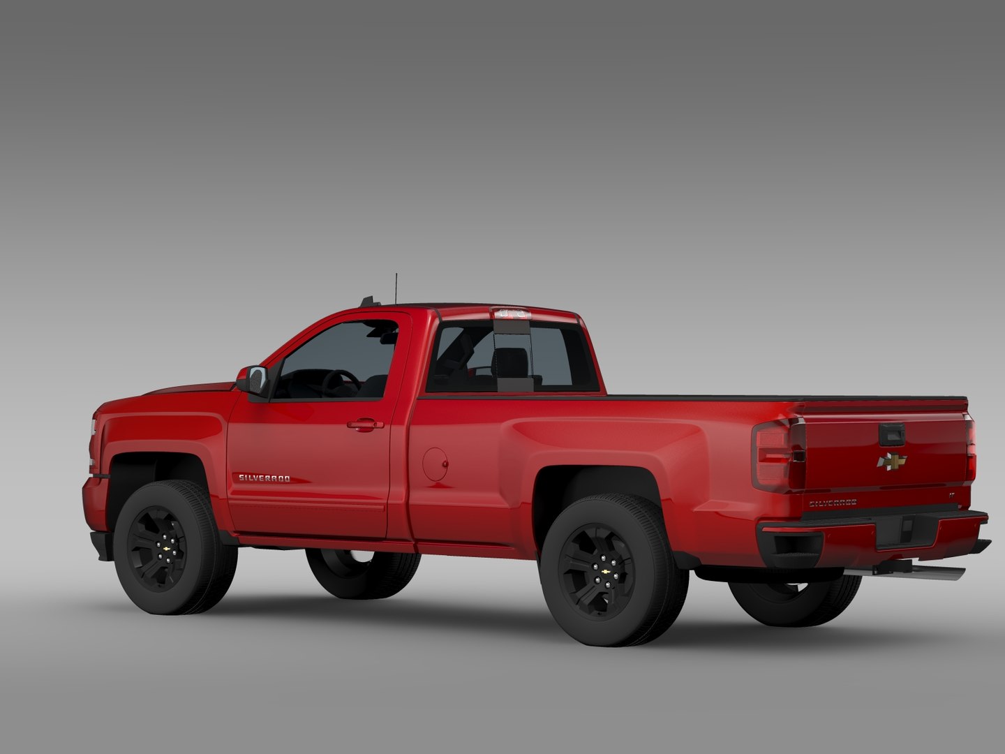 Chevrolet Silverado Lt Z71 3d Model