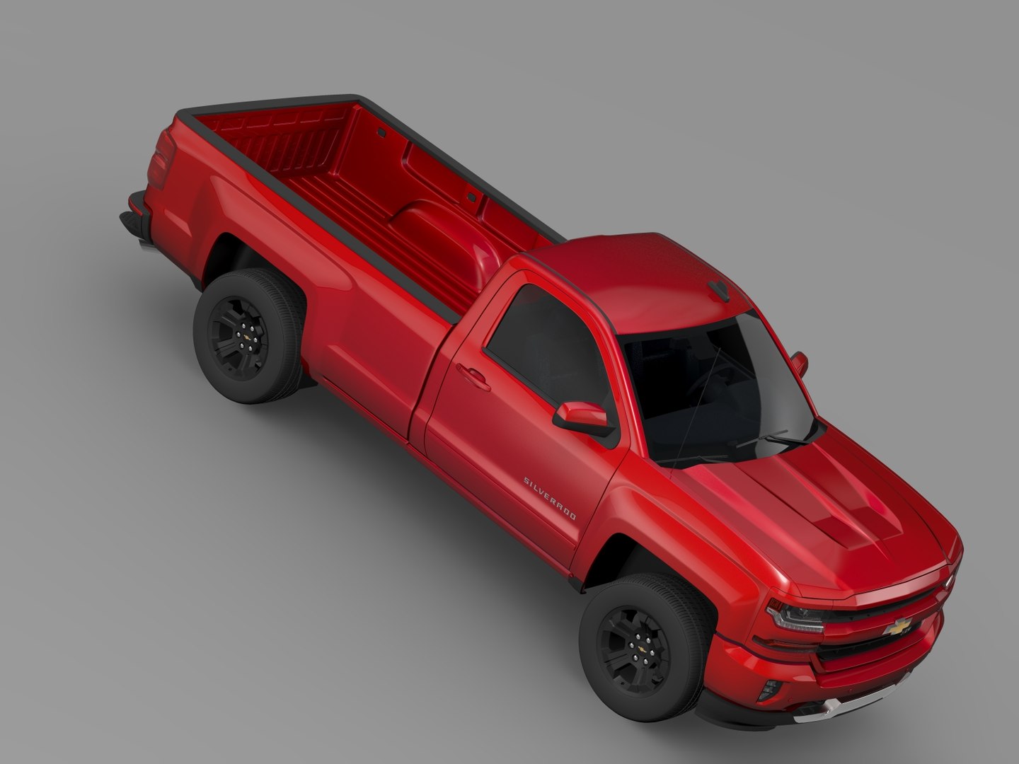 Chevrolet Silverado Lt Z71 3d Model