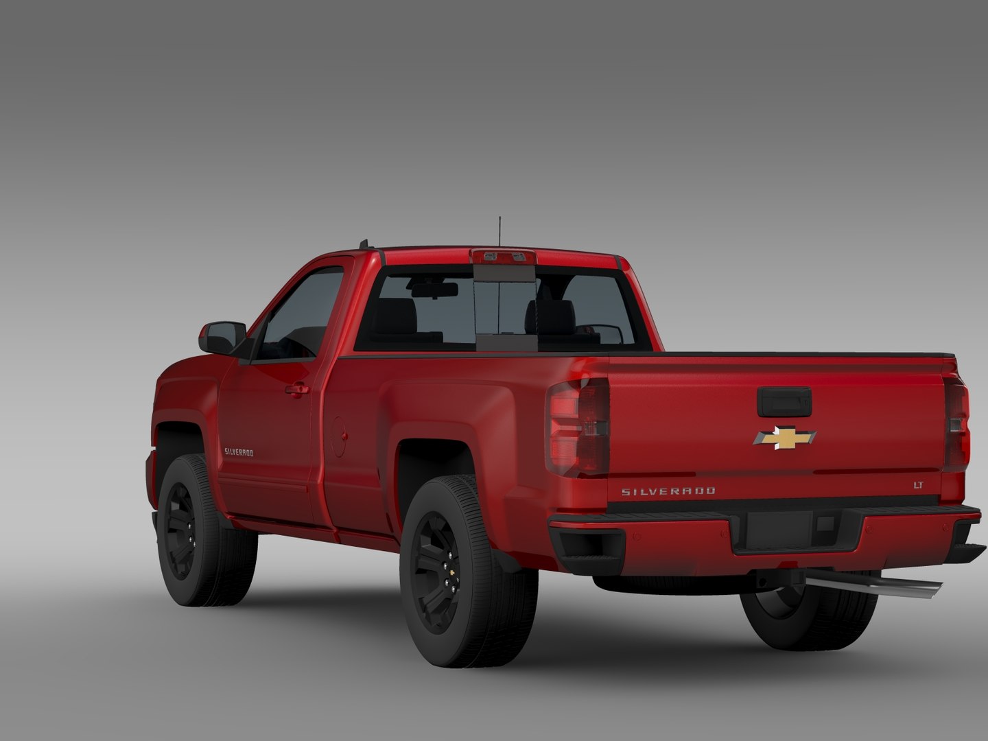 Chevrolet Silverado Lt Z71 3d Model