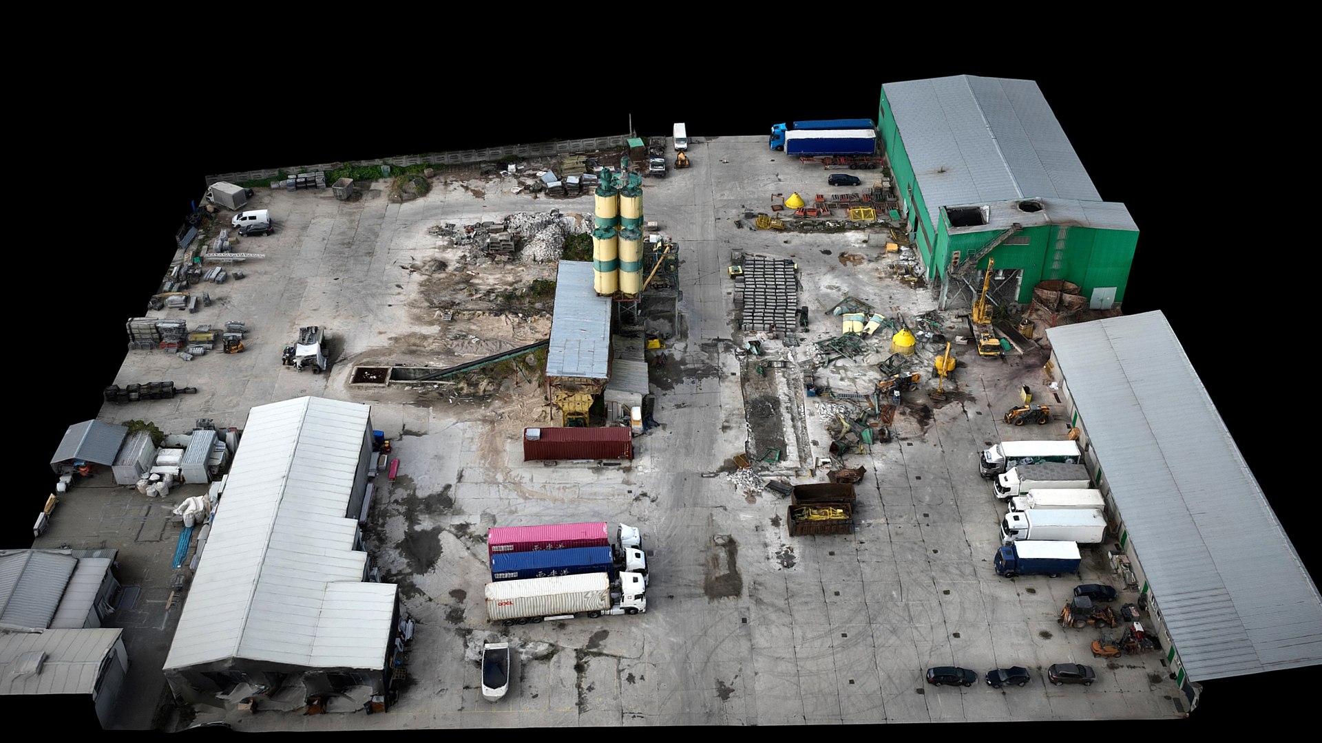 3D Factory Terrain Industrial Construction-site Drone Scan - TurboSquid ...
