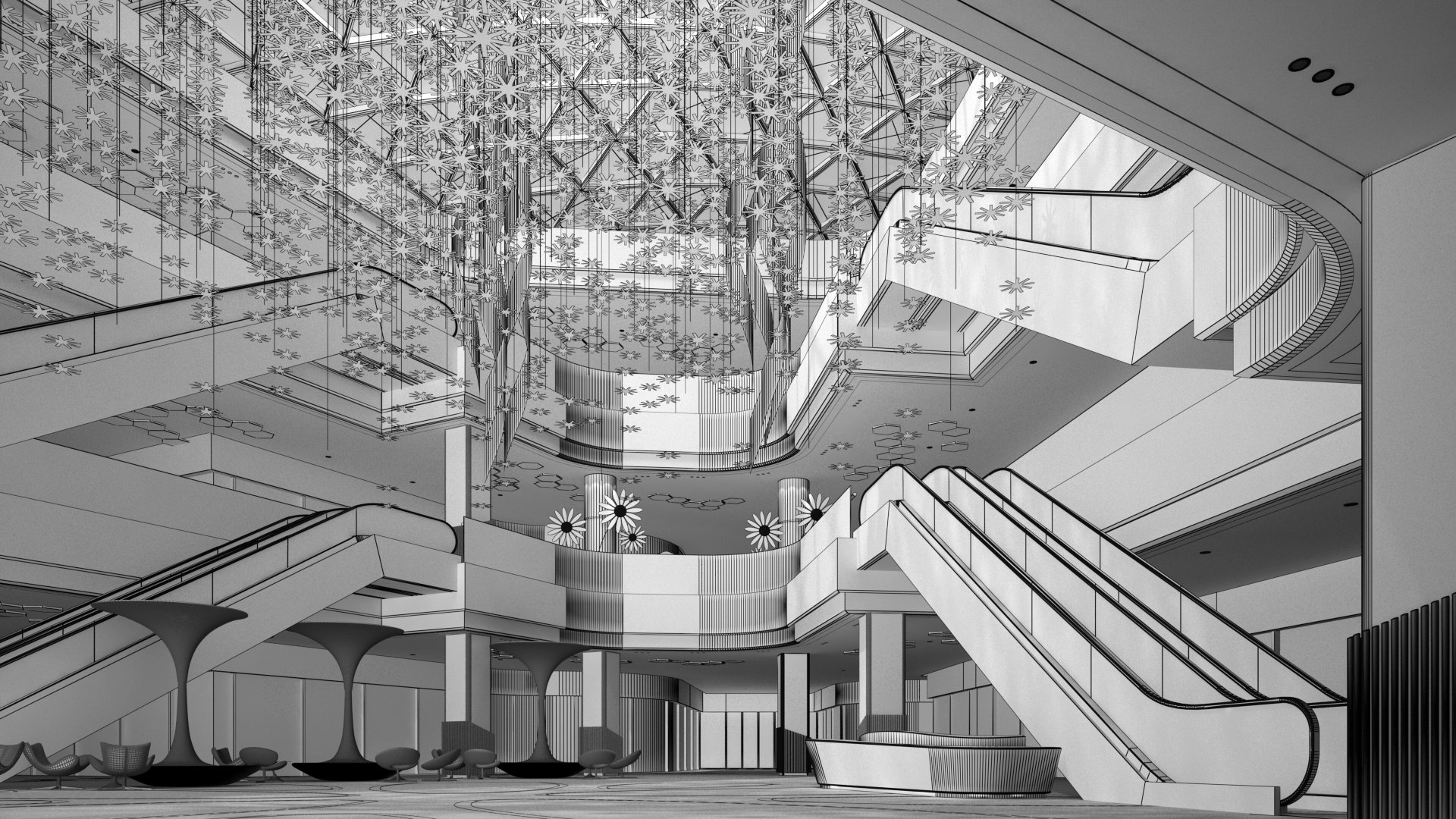 Shopping Mall 01 3D Model - TurboSquid 2156620