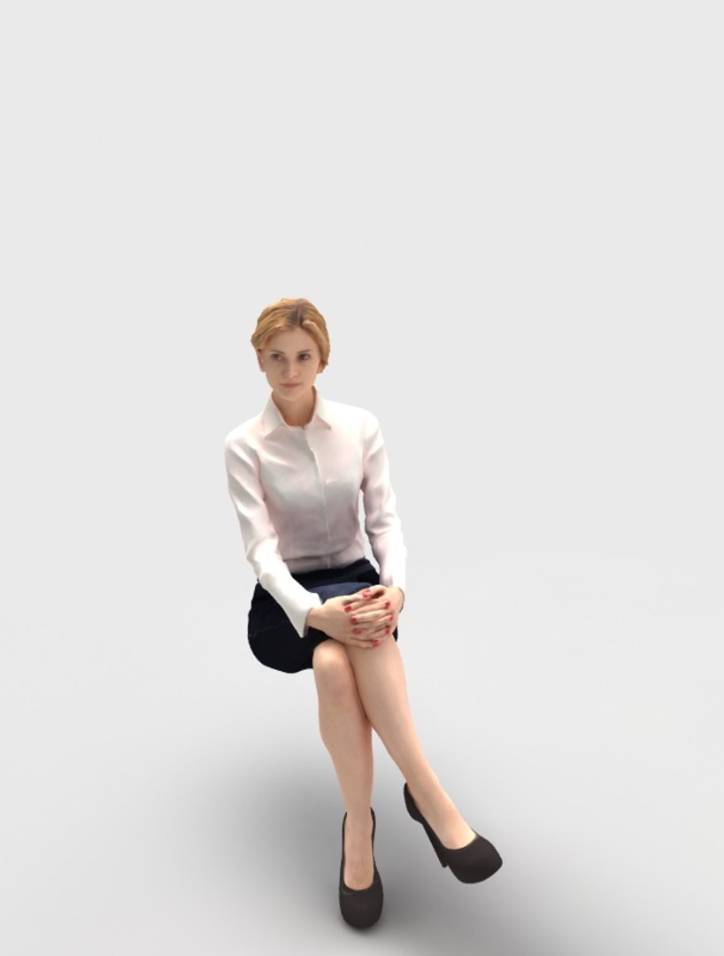 3d Model Architectural People