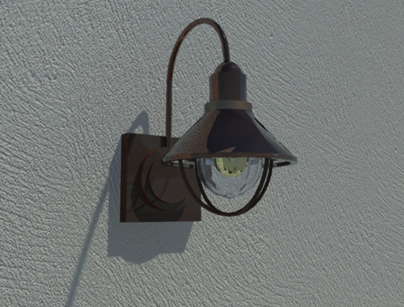 3d Exterior Light Fixture Model