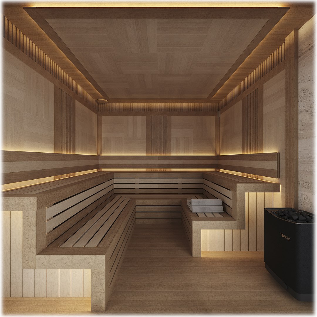 3D SAUNA Model - TurboSquid 2271235